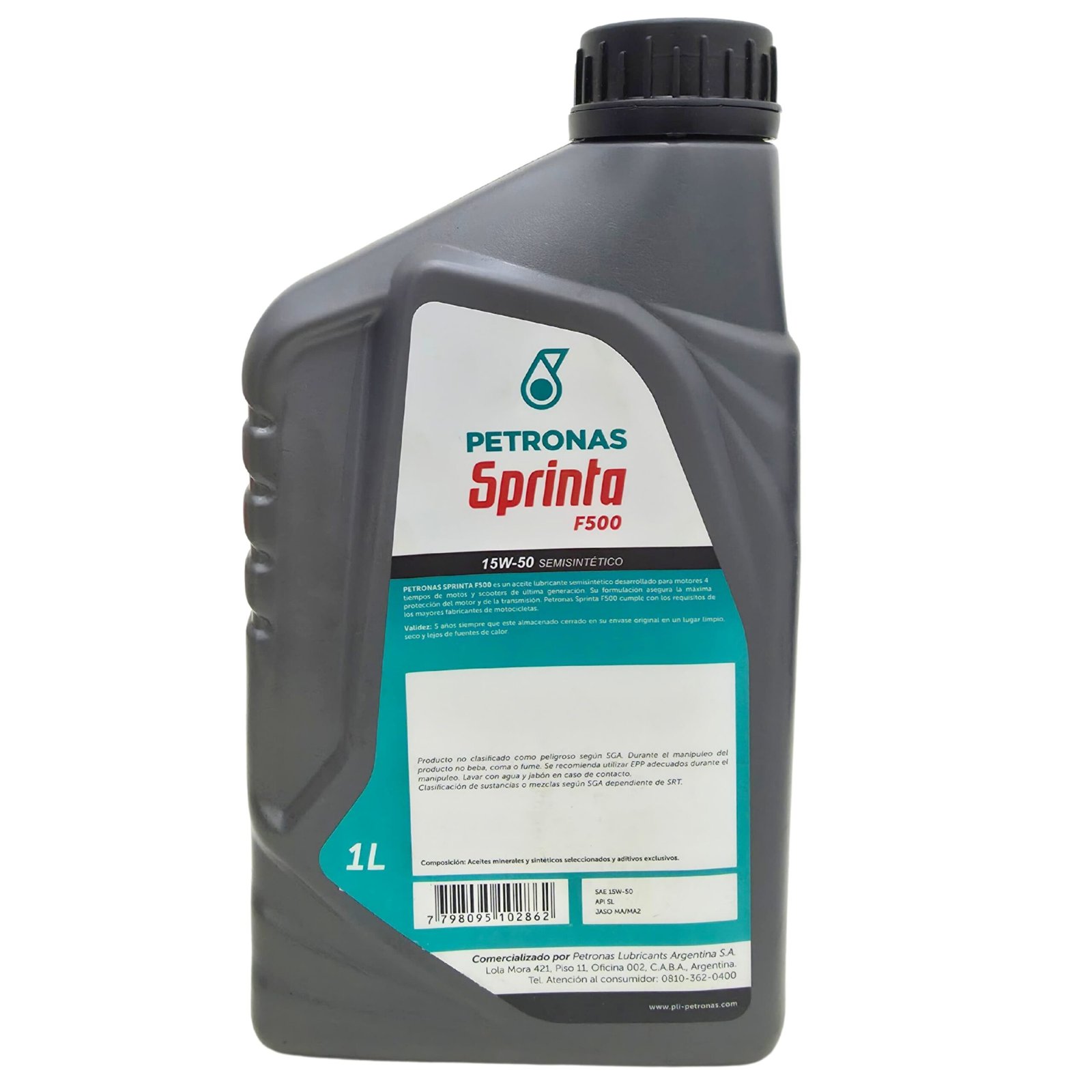 ACEITE PETRONAS SPRINTA F500 15w50 SEMI-SINTÉTICO 1L - Focus Moto ...